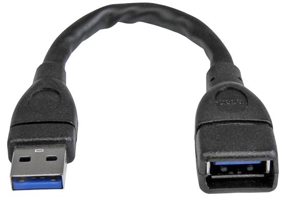 USB3EXT6INBK - Startech - Cavo USB, da spina tipo A a presa tipo A, 150 ... USB3EXT6INBK - Startech - Cavo USB, da spina tipo A a presa tipo A, 150 ...